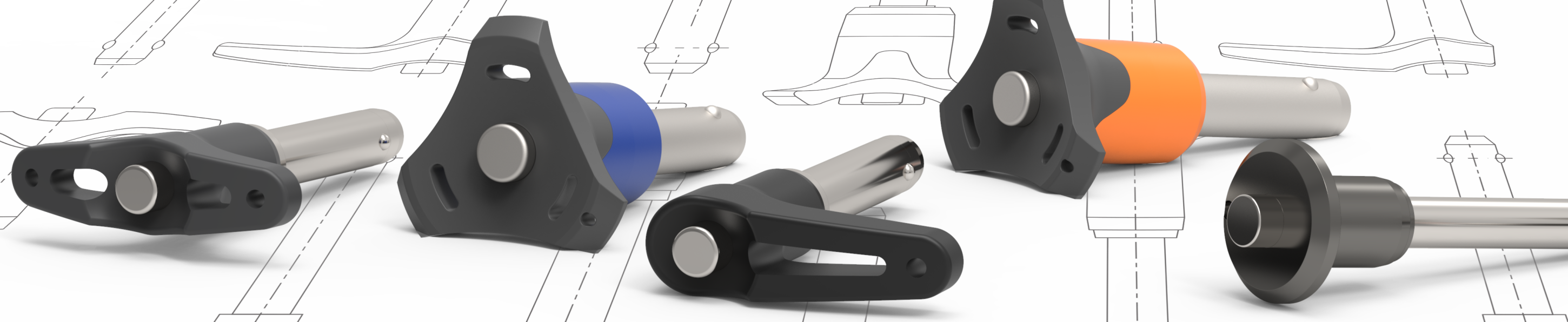 Ball Lock Pins from Wixroyd | Wixroyd