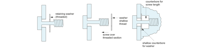 Captive Screws from Wixroyd | Wixroyd