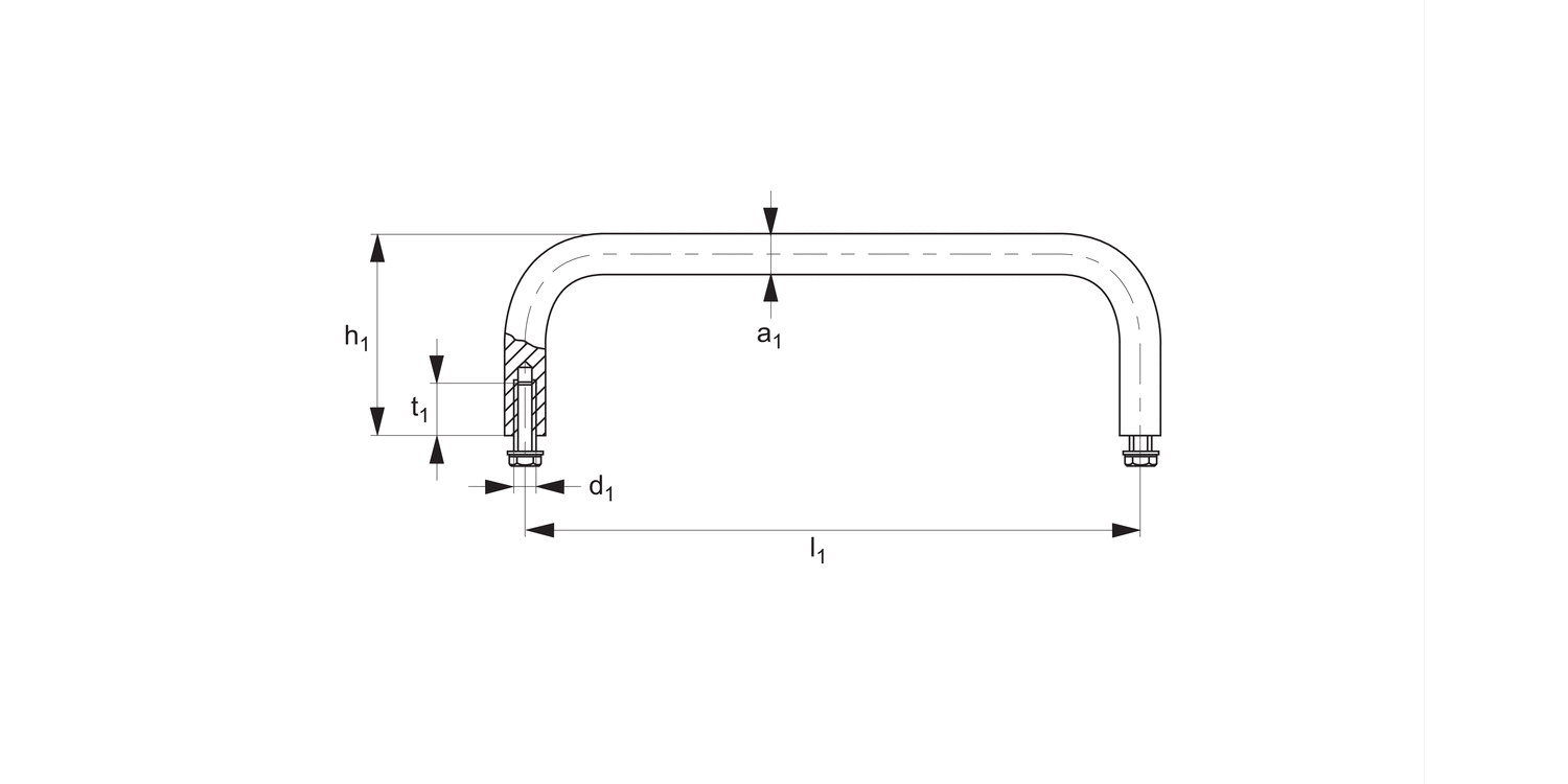 78900.W0350 - Pull Handles - Bar Type | Wixroyd