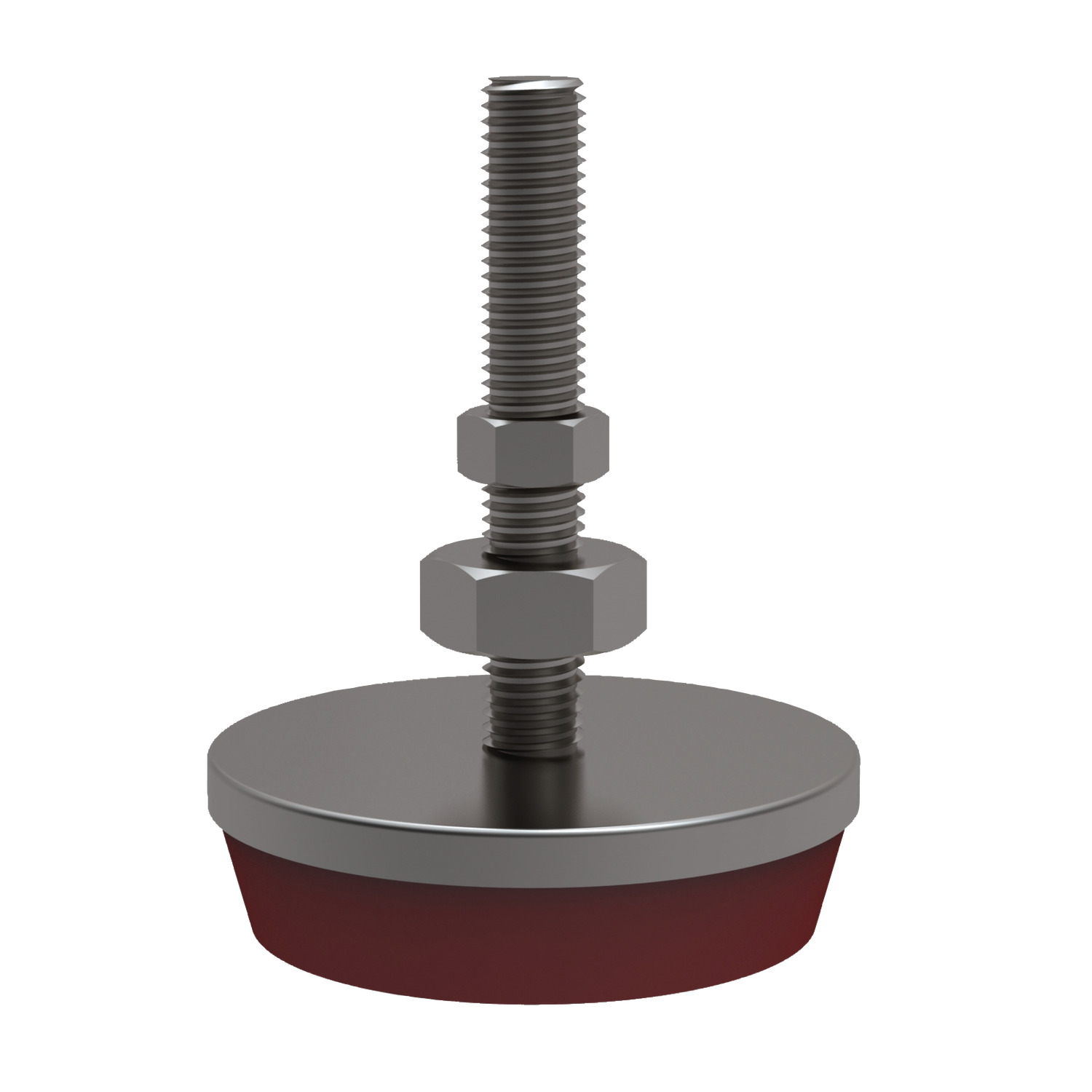 34980 - Stainless Machine Mounts rubber base | Wixroyd